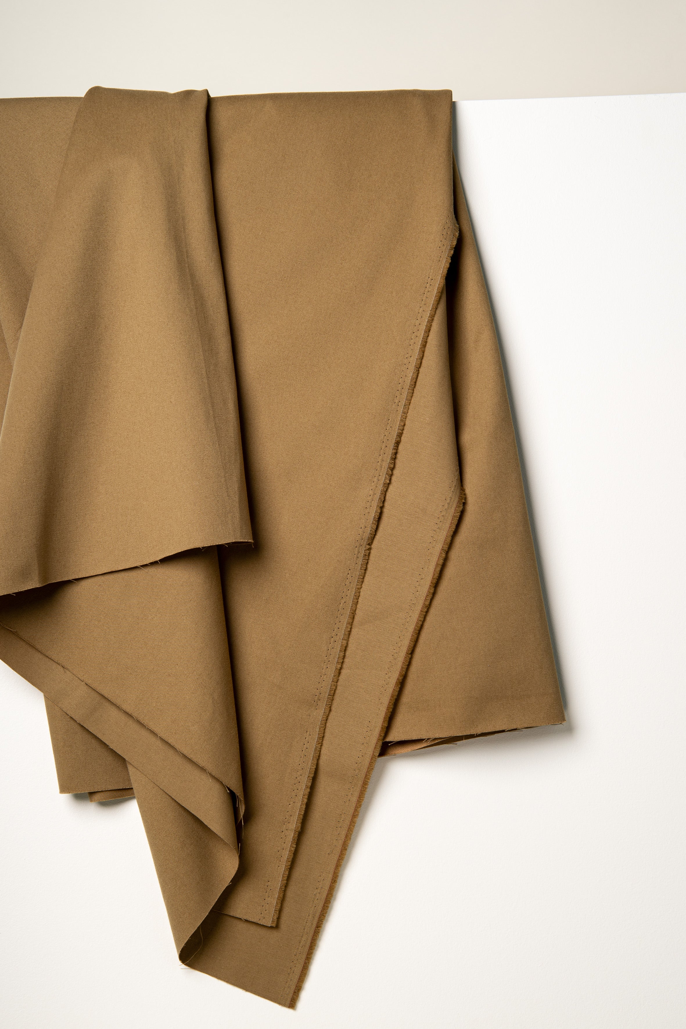 Gabardine Light Iced Mocha Fabric – Atelier Brunette | 100% Cotton ...