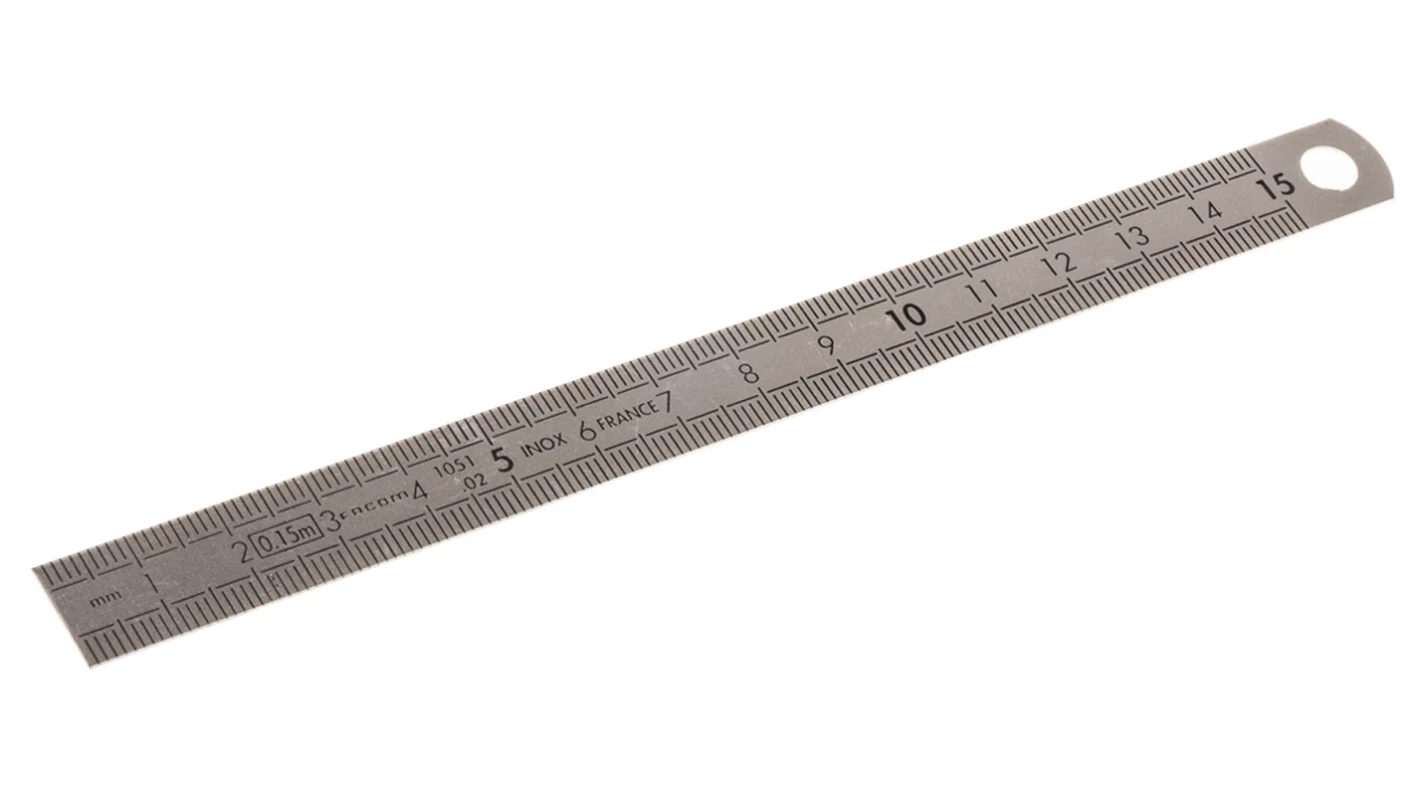 Réglet métallique 15 cm Facom – ATELIER BRUNETTE