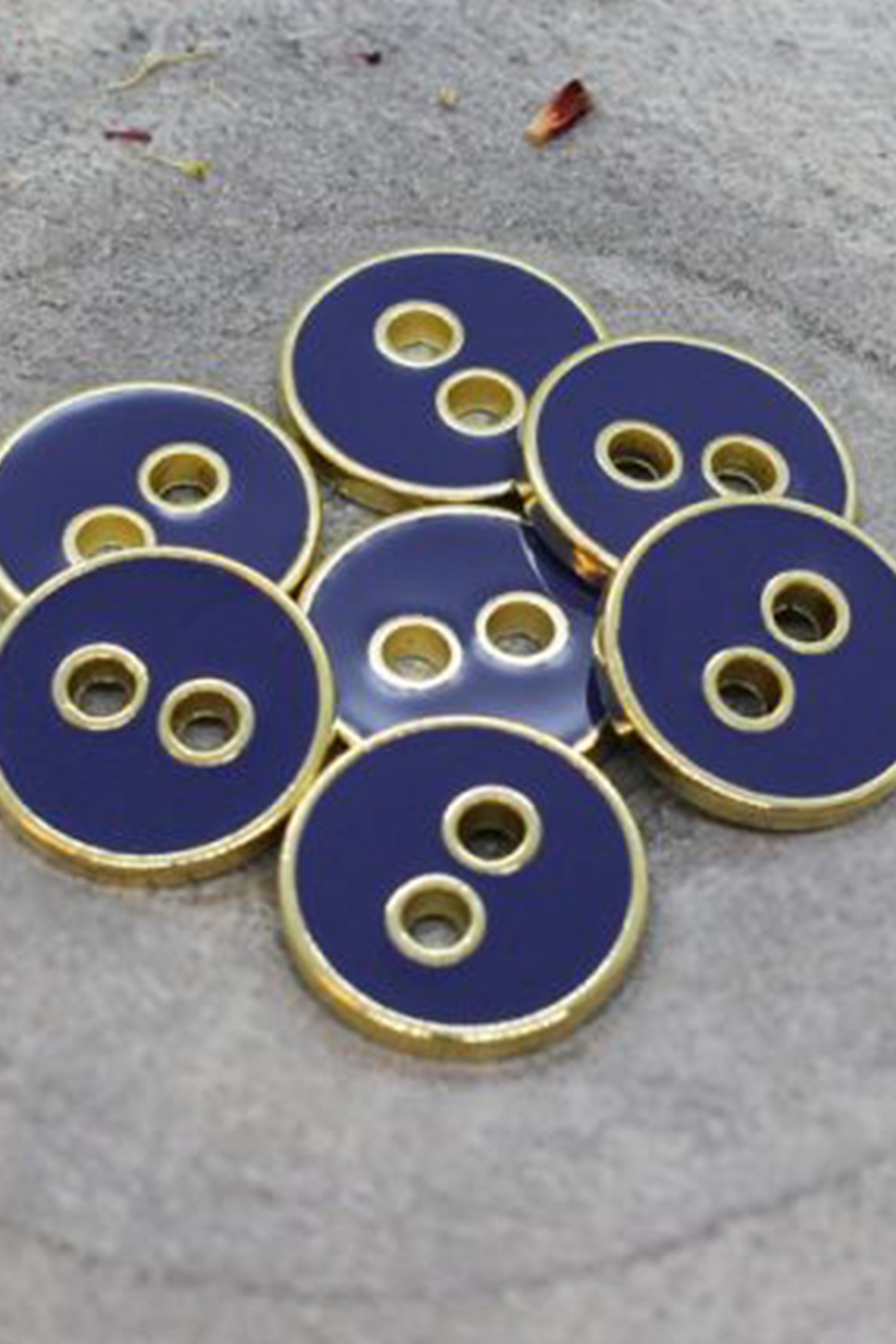 Joy Buttons in Cobalt Color for Sewing | Atelier Brunette – ATELIER ...