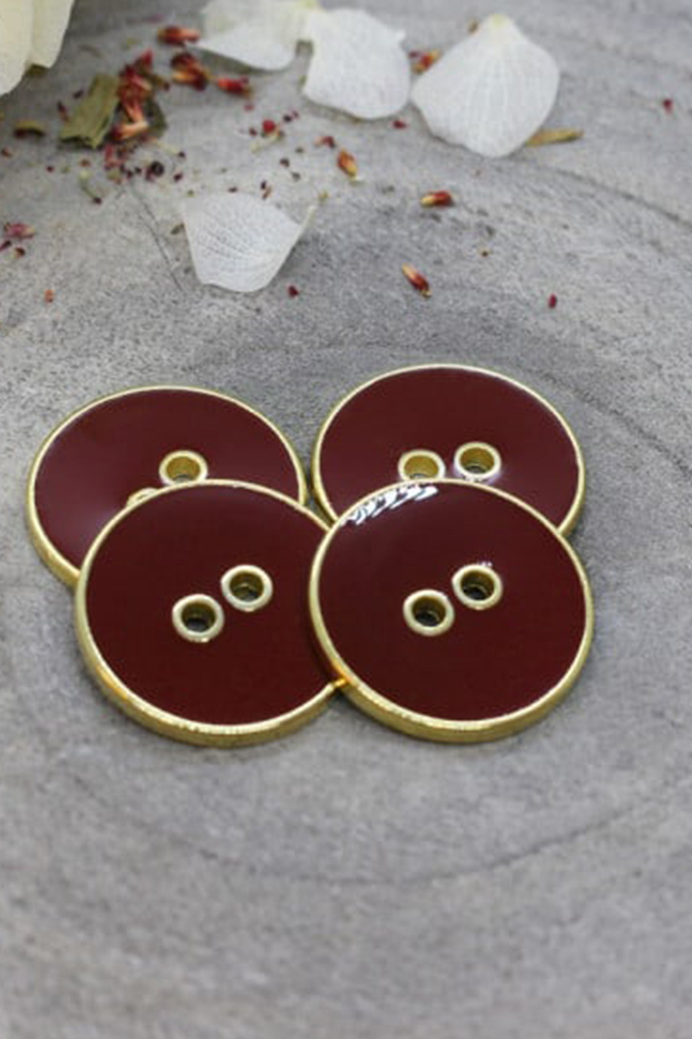 Joy Buttons - Rust Atelier Brunette – ATELIER BRUNETTE